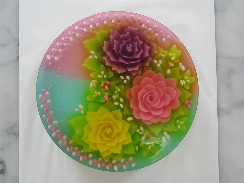 Yochana's Cake Delight! : 3D Jelly Art