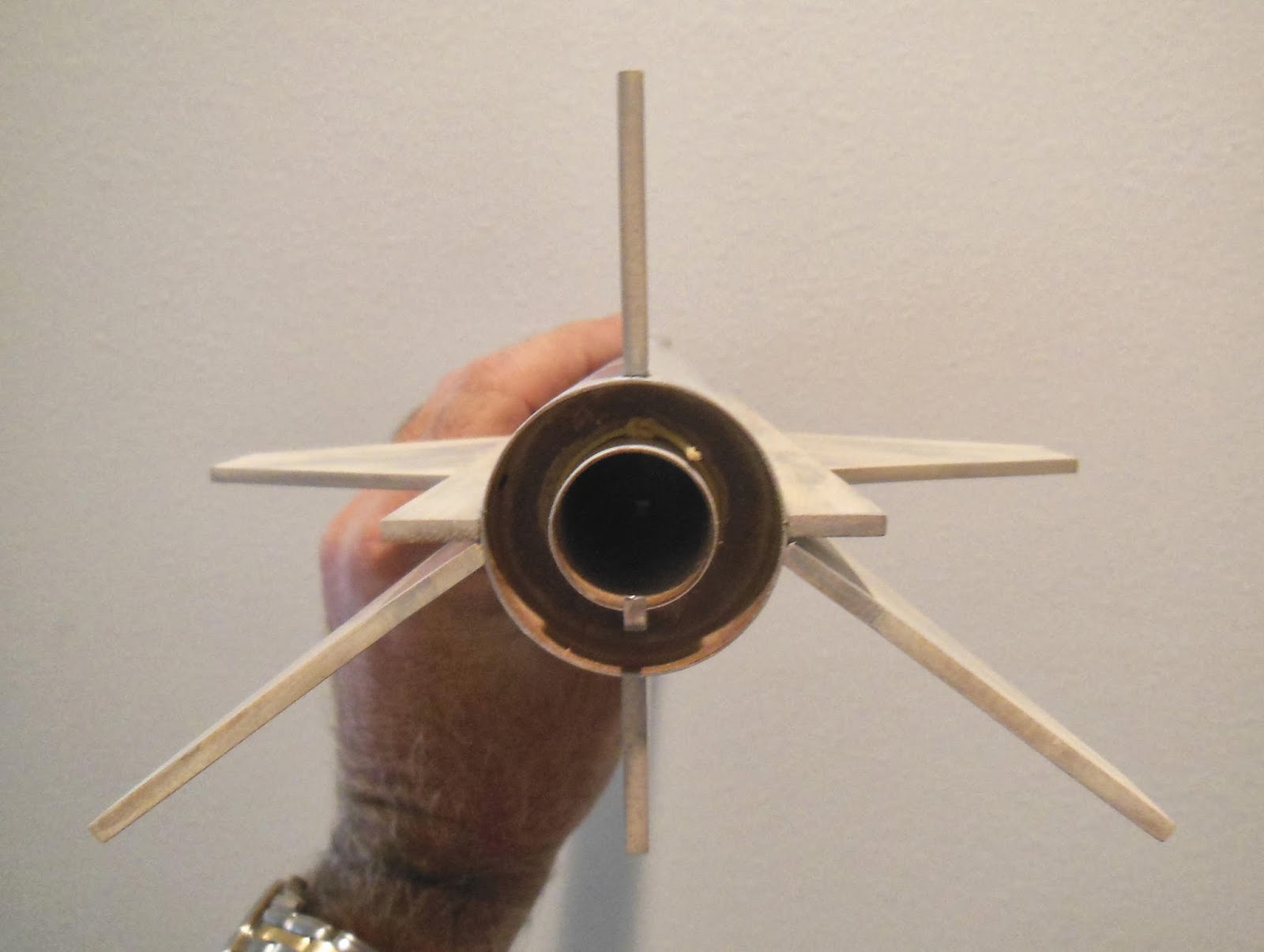 Model Rocket Building: Quest X-15 Build, Part 9, Fin and Wing Gluing