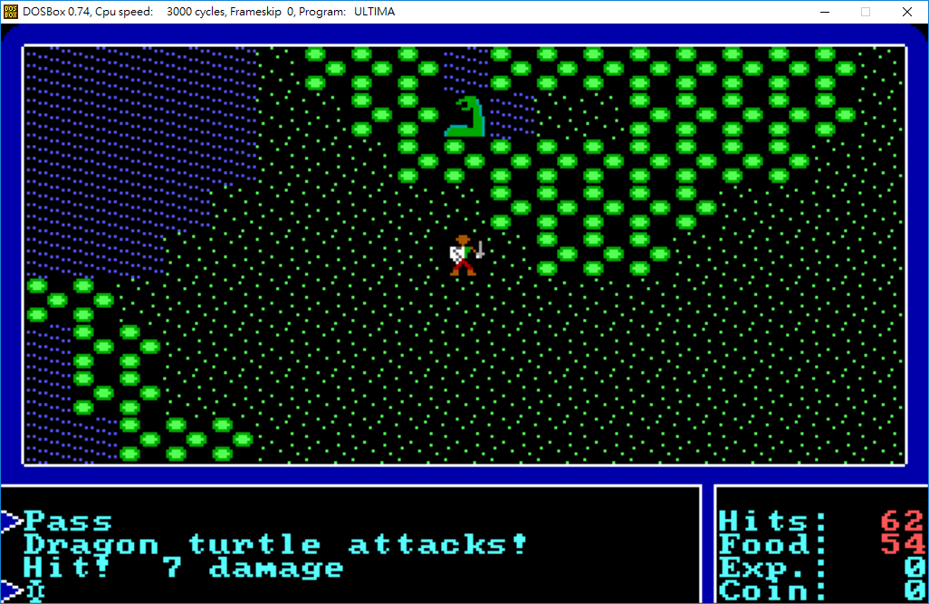 Jack the WhiteHair -- Dos Game Zone ~: Dos Game：Ultima I~III【中文名：創世紀I ...