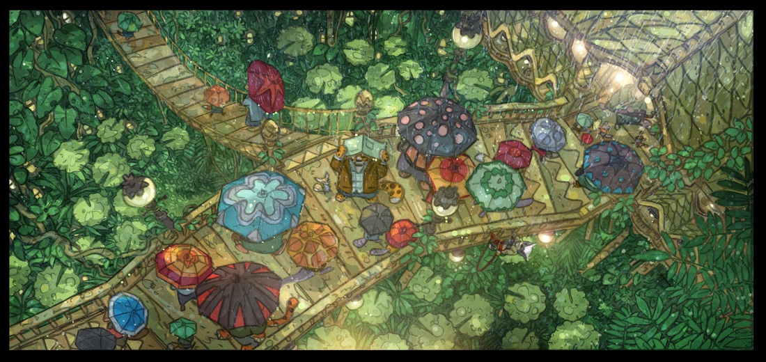 For Glorious Zootopia: The Art of Zootopia #4 Rainforest District