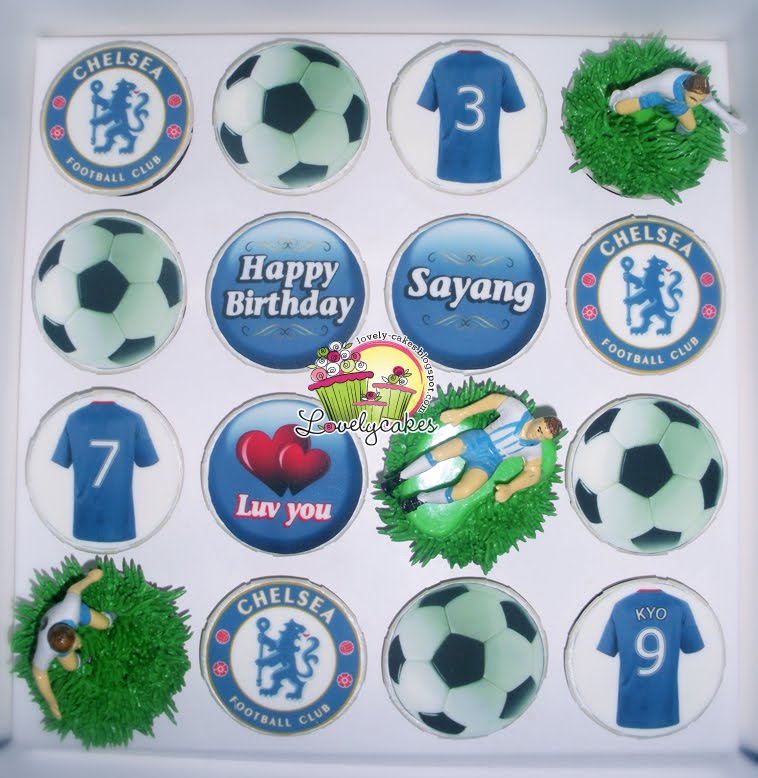 Lovely Cakes: Chelsea Cupcakes with Edible