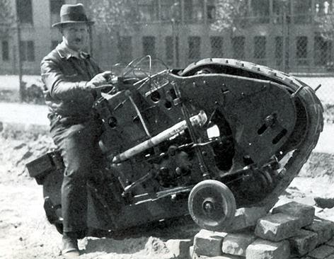 The LeHaitre Tractor Cycle, 1938 : WeirdWheels