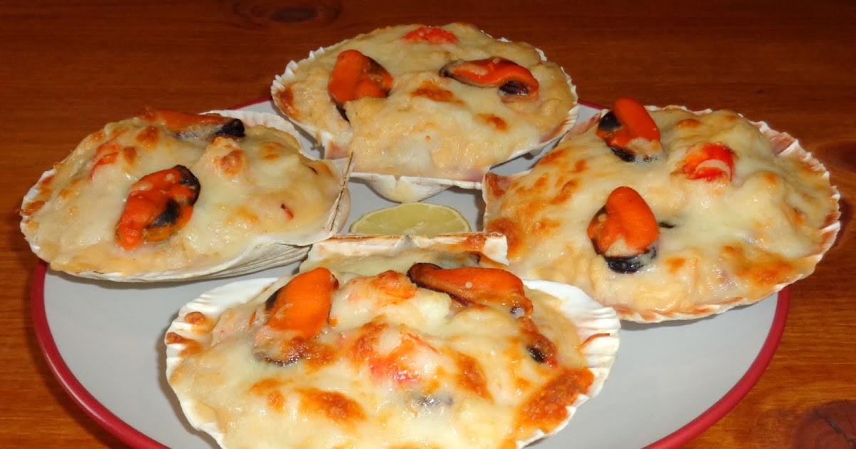 RECETAS DE MI MADRE Y MIAS: Conchas de marisco