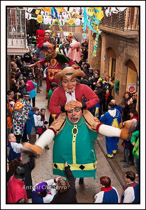 Solsones en Imagenes: Gigantes del Carnaval de Solsona 2012.