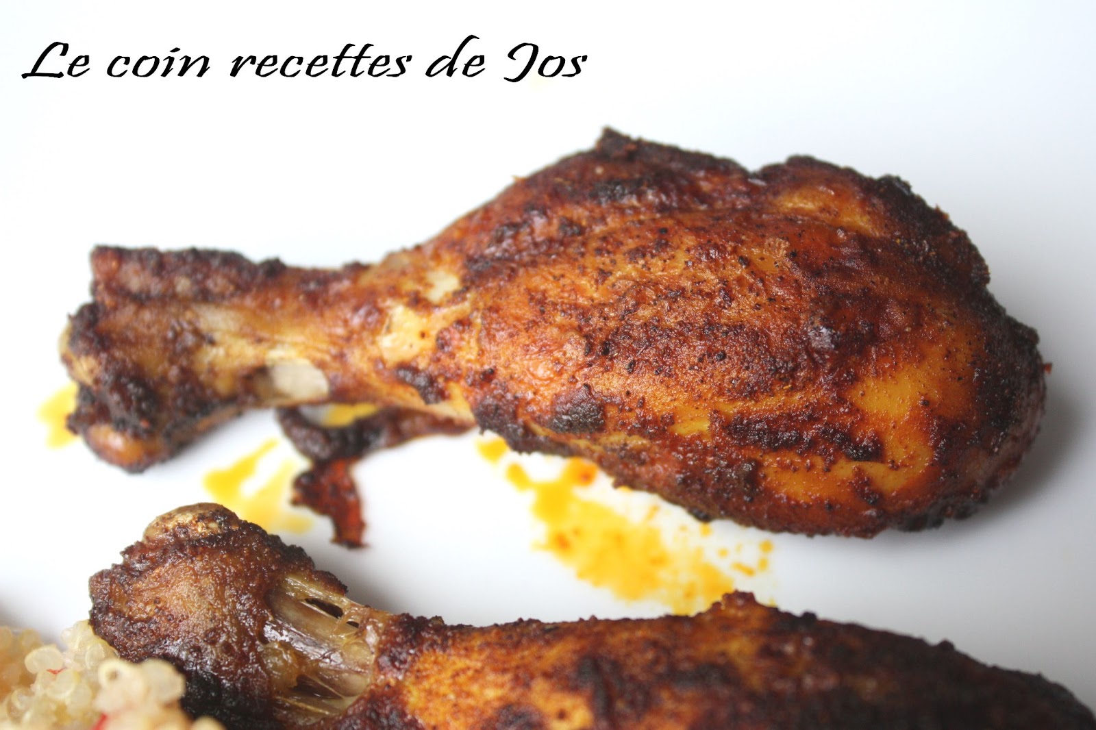 Le coin recettes de Jos: PILONS DE POULET AU PAPRIKA ET AU CURCUMA