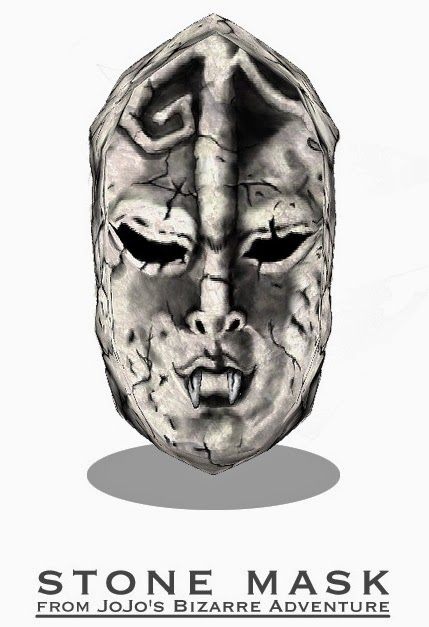 Jojo's Bizarre Adventure - Stone Mask Papercraft | Papercraft Paradise ...