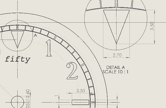 Nicholas Hacko Watchmaker: rebelde50 dial design