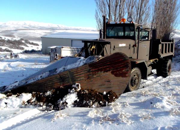 1985 Oshkosh Snow Plow 4x4 Dump Truck - Old Truck