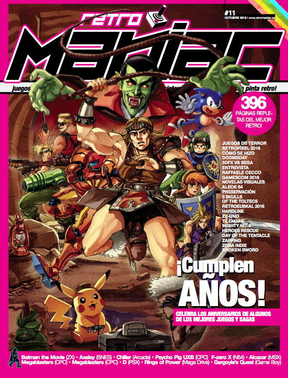 RetroManiac | Revista de videojuegos retro |Videogames Magazine | Indie ...