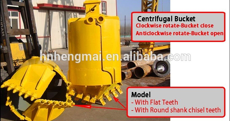 Hunan HM Machinery Co.,Ltd.: Centrifugal Drilling Bucket For Bauer ...