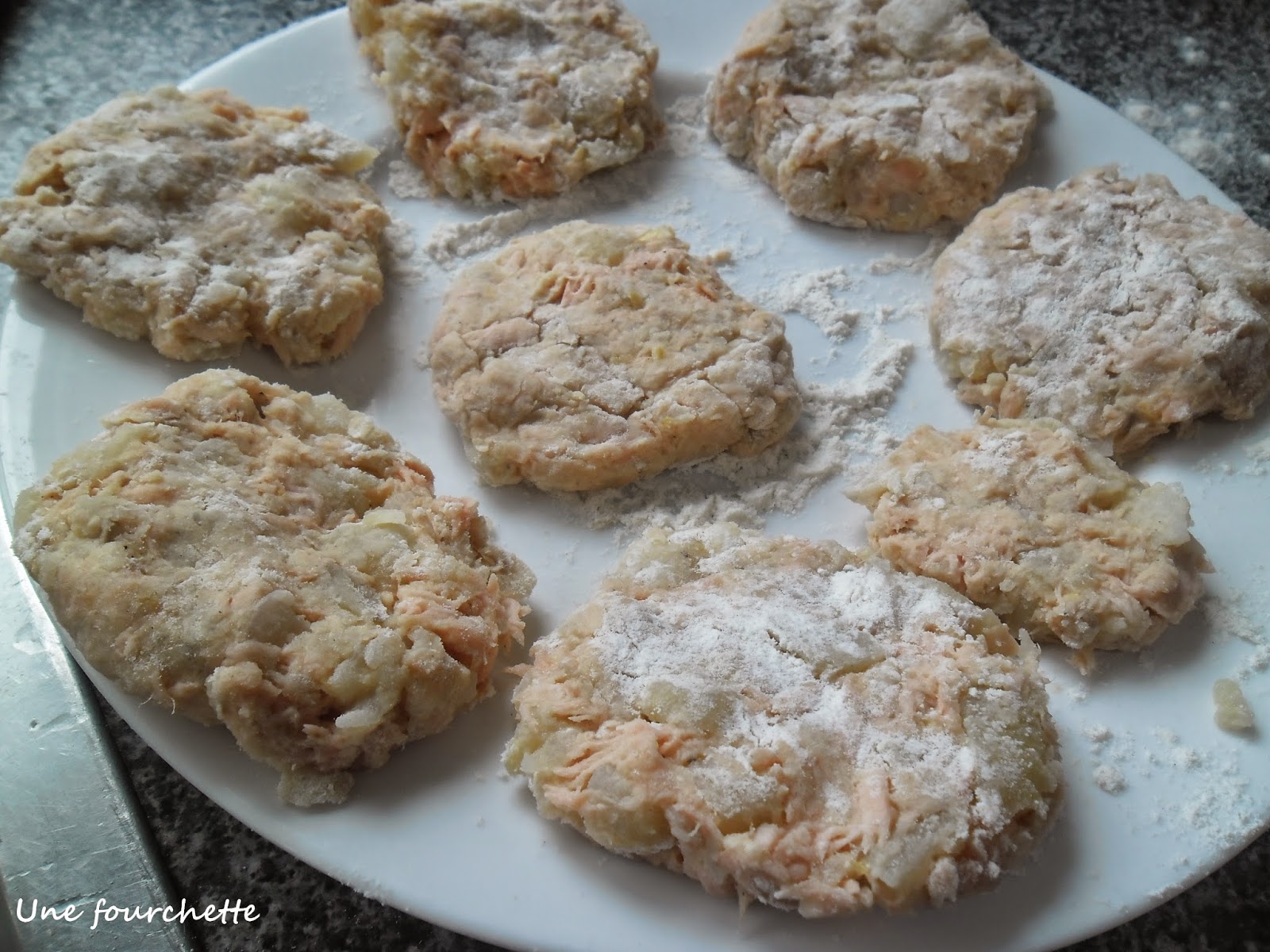 Fish cake (galette de poisson)
