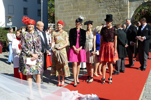 Royal Musings: Photos - the wedding of Countess Anna Theresa of Arco ...