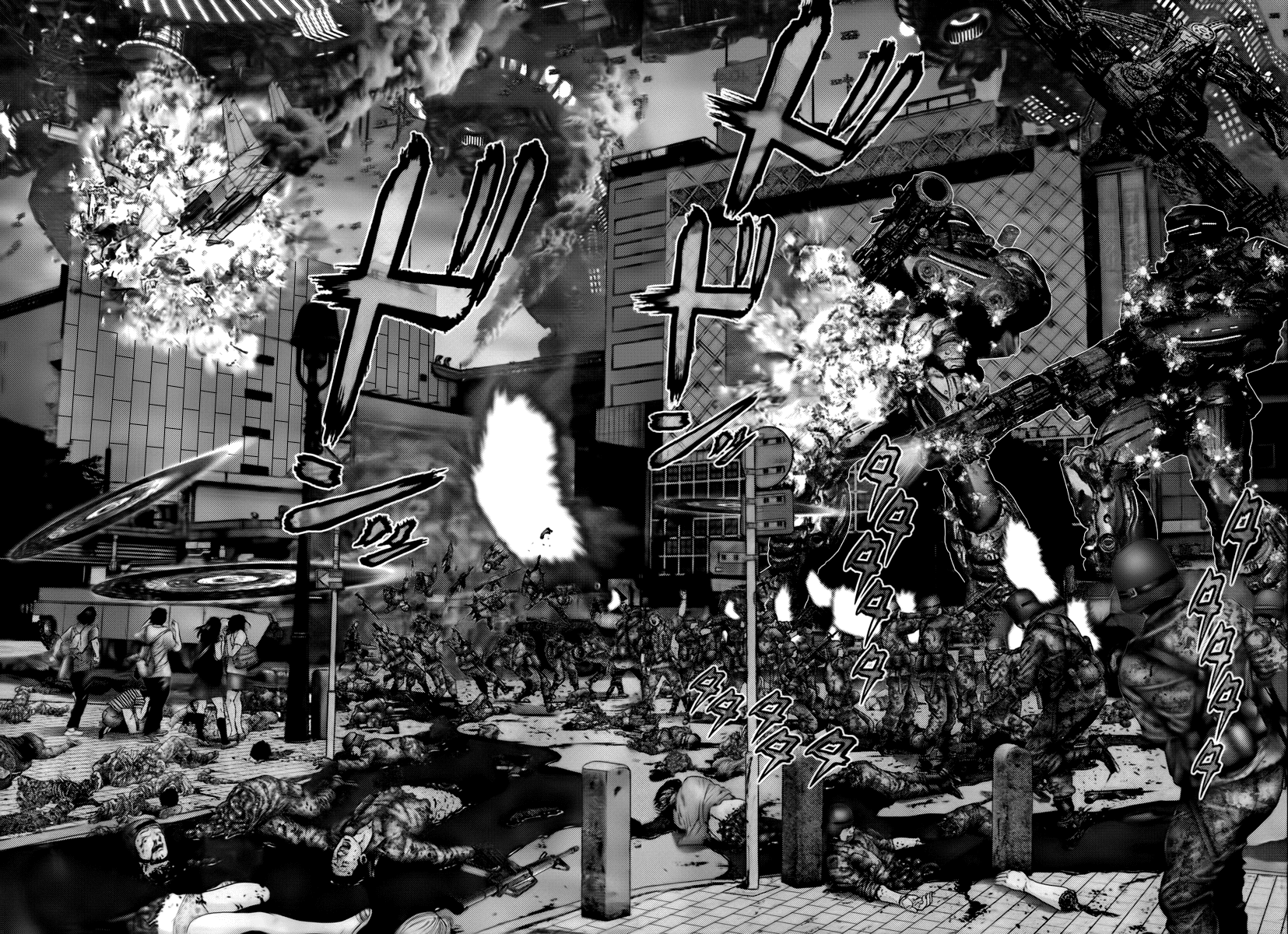 Strongest sci-fi infantry a Katastrophe alien soldier (Gantz) can ...