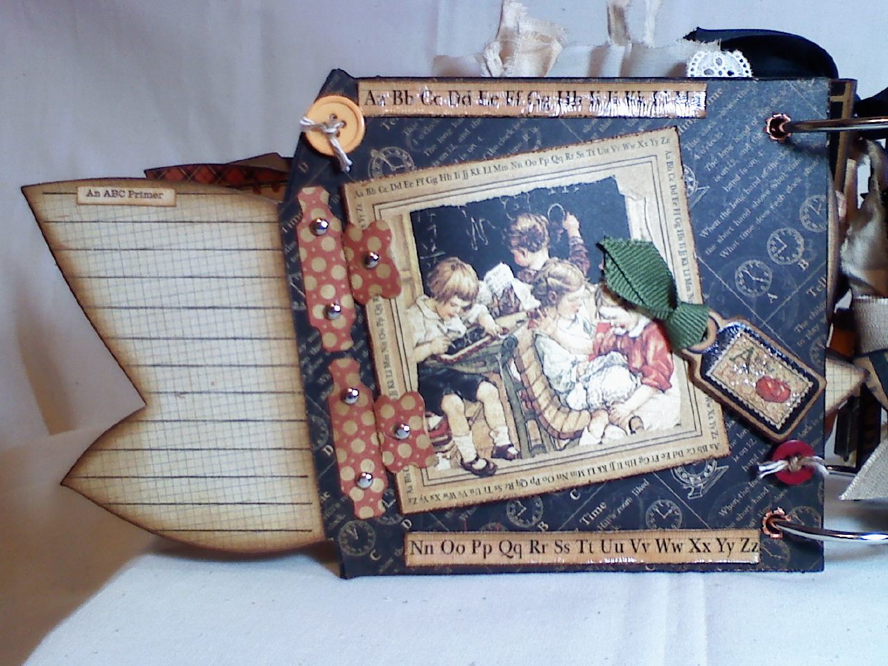 “Autumn Leaf” Custom Accucut die and Album! – The Jule Box Studios