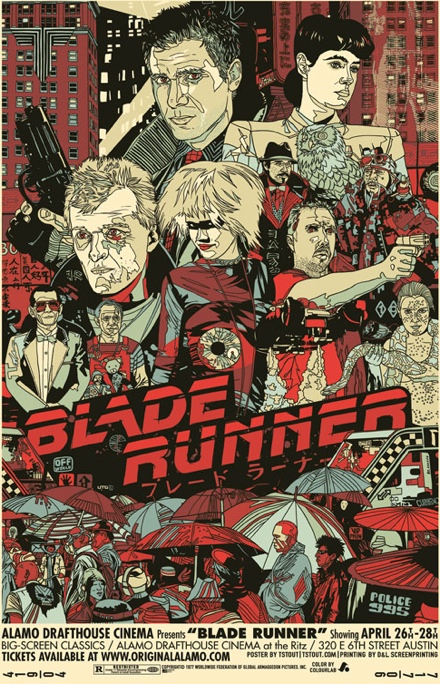 The Geeky Nerfherder: Movie Poster Art: Blade Runner (1982)