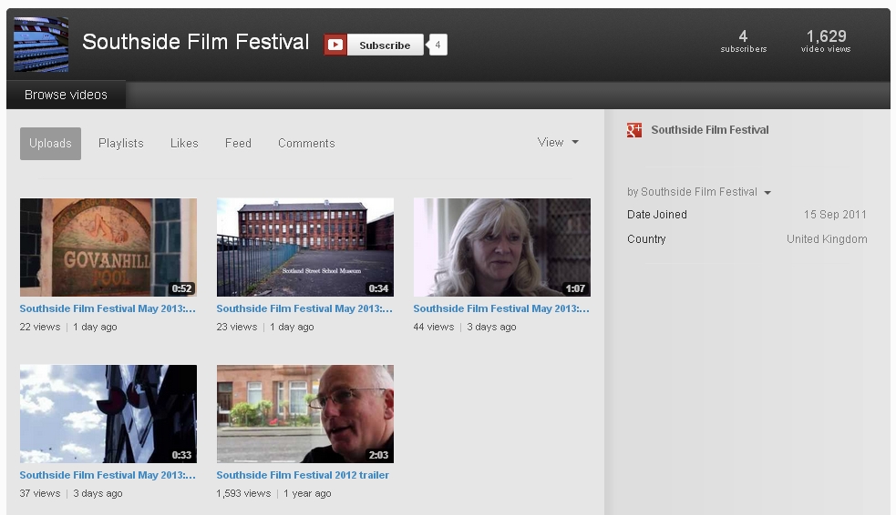 The Southside Film Festival Blog: May 2013