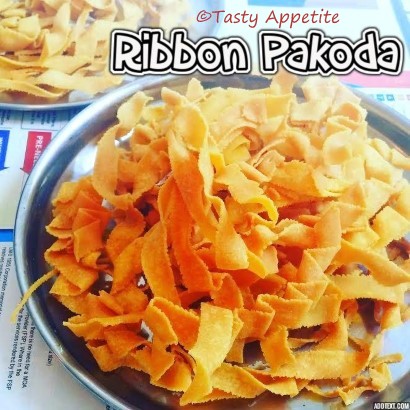 Ribbon Pakoda / Ola Pakoda / Diwali Snacks - Video Recipe