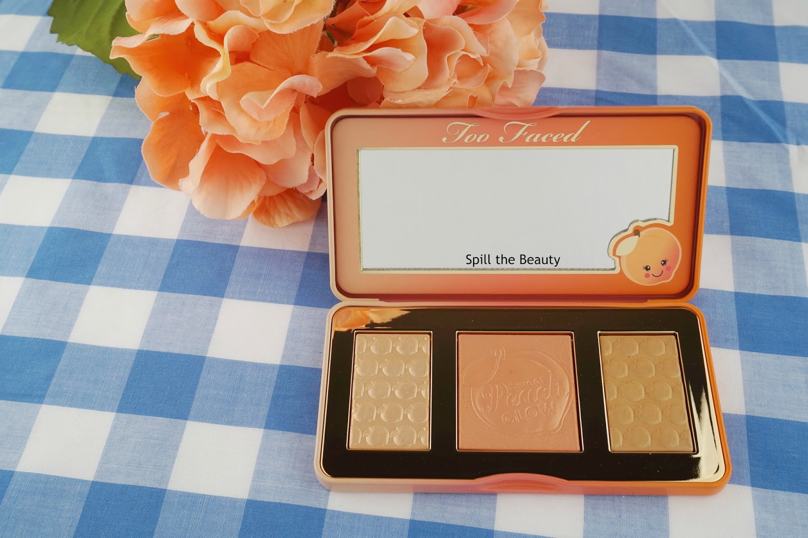 Too Faced Sweet Peach Glow - Review, Swatches, and Look - Spill the Beauty
