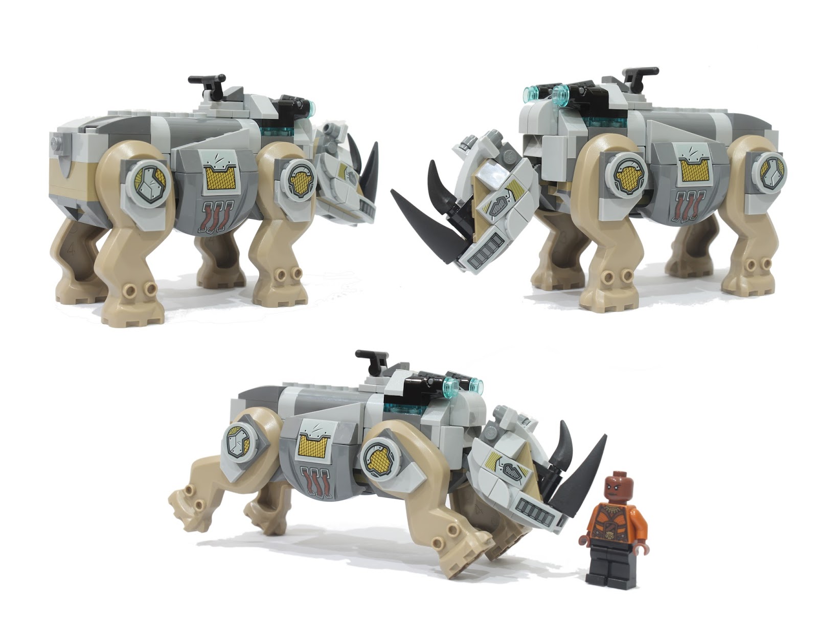 Review of 76099 Rhino Face-Off by the Mine and 76100 Royal Talon ...