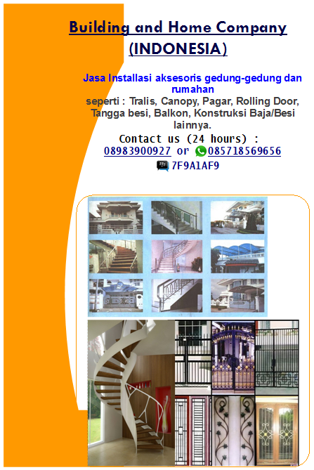 Building and Home Company (INDONESIA): Brosur