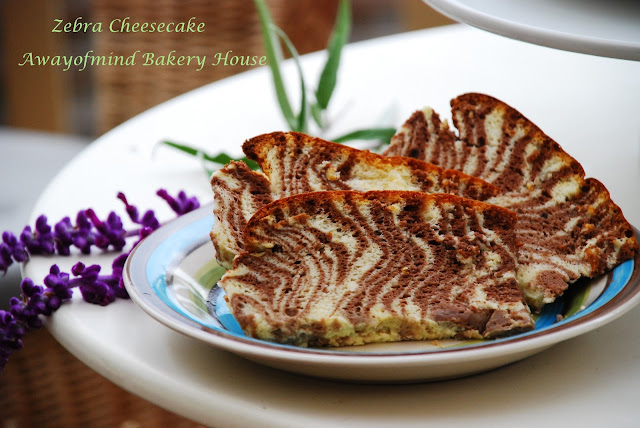 Awayofmind Bakery House: Zebra-Strip Cheesecake