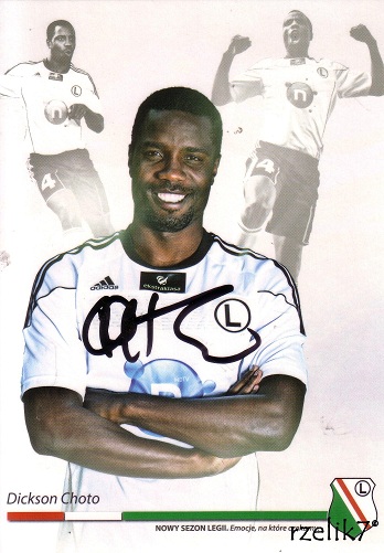 rzelik7 - autografy (autographs collection): Dickson Choto