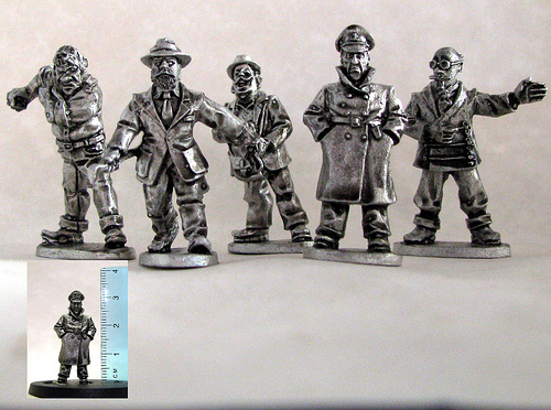 Wargame News and Terrain: Hinterland Miniatures: Pulp characters