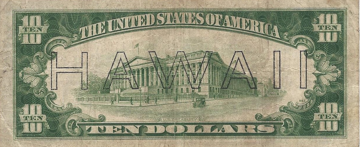 WWII Navy Dentist: Hawaiian Currency