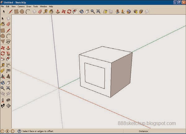LESSON 9-4 : Creating Exact Offsets - 888 Sketchup