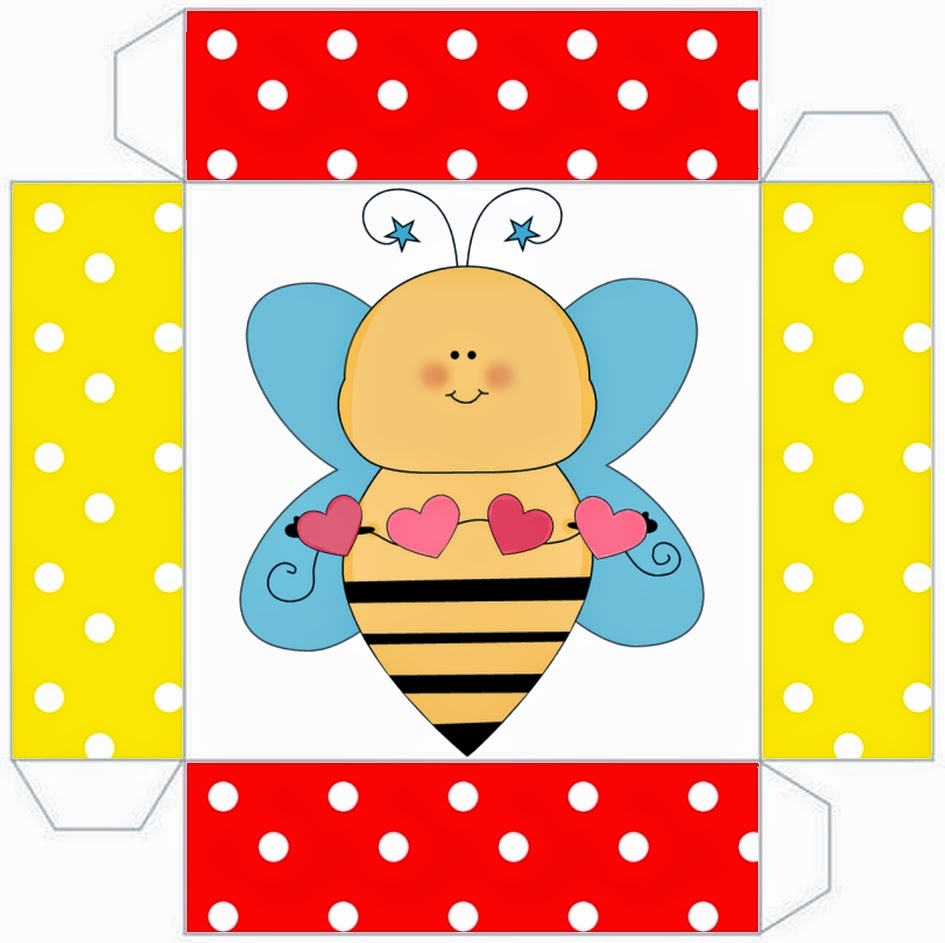 Bees: Free Printable Boxes. - Oh My Fiesta! in english
