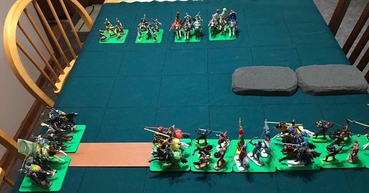 54mm or Fight!: A Medieval One Hour Wargames Flank Attack.