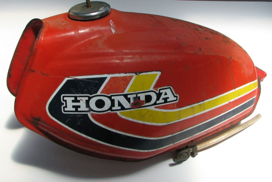 Crispy Cycles: XL500 slash XL250 fuel tank renovation restoration remodel