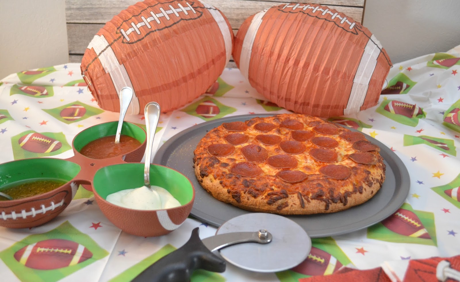 Game Day Party - Pizza Style - Building Our Story