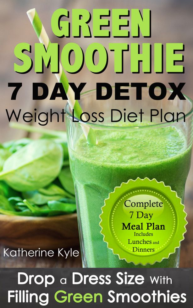 Creating A Healthier You: Green Smoothie 7 Day Detox Diet Plan:
