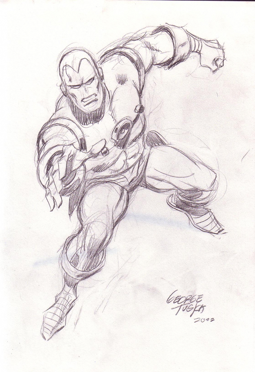 Black & White and Bronze!: The Unmistakeable Forms of George Tuska