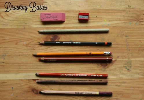 Drawing Basics: Pencils | ERIKA LEE SEARS