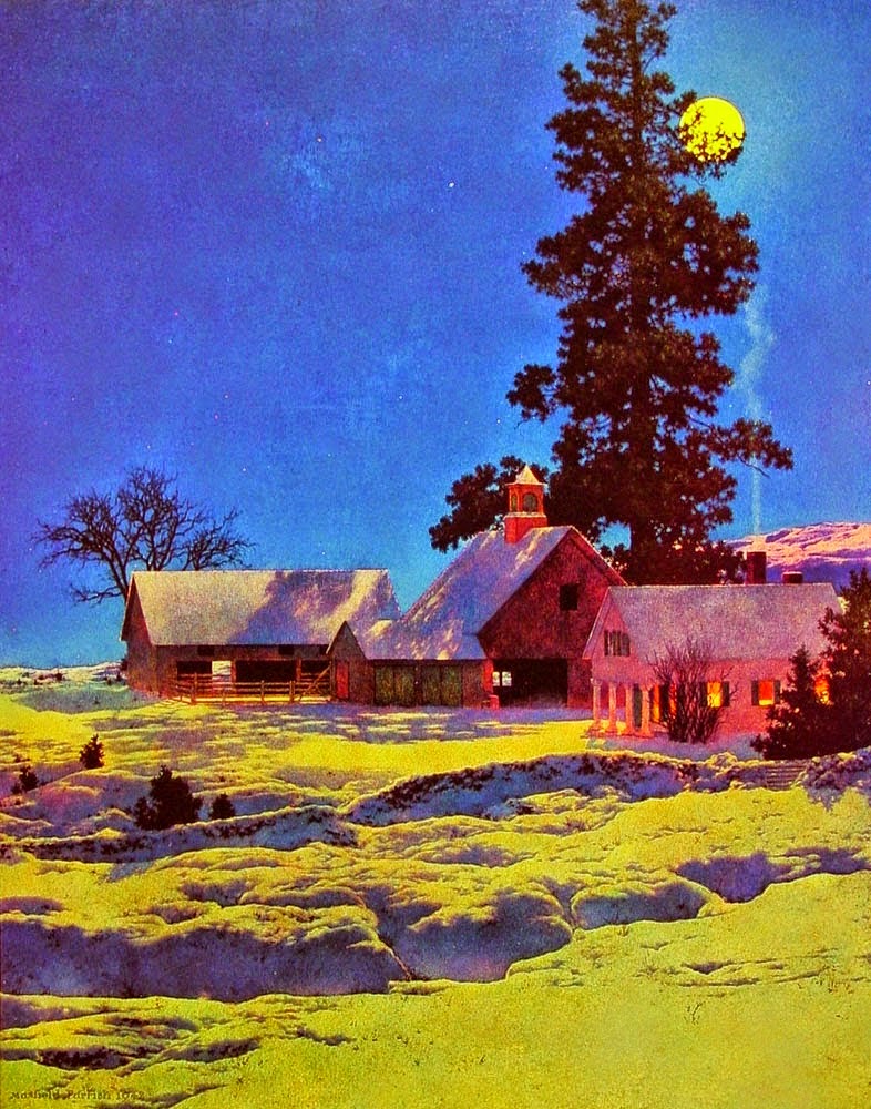 'Maxfield Parrish Paintings and Art work' | An American Golden Age ...