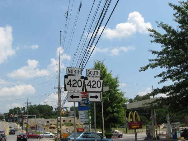 Outta the Way: Route 420