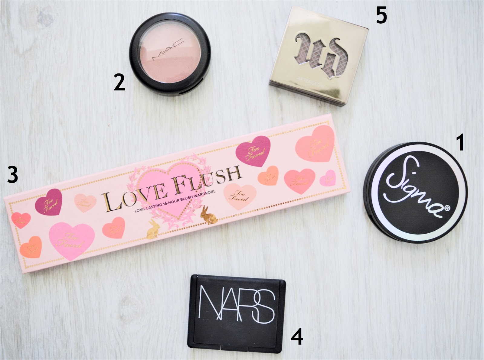 TOP 5 OF 2016 - BLUSHES - Pink Ivory Makeup