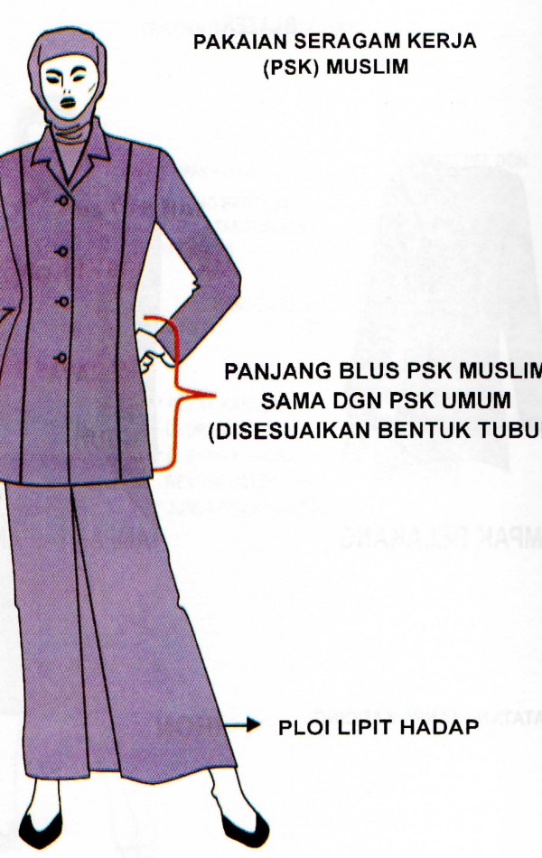 Pakaian Seragam Kerja ~ IKKT PWA Satrad 243 Timika