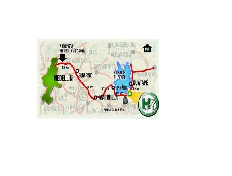 GUATAPE.: MAPA Y UBICACIÓN DE GUATAPE.