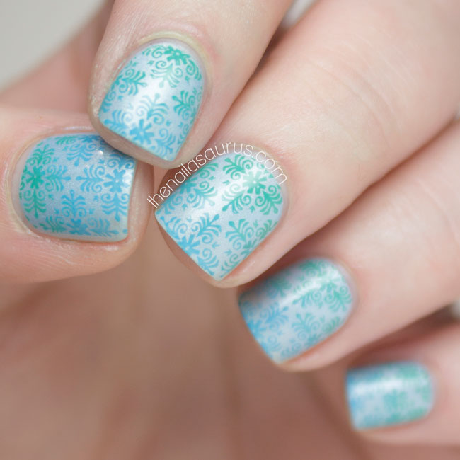 The Nailasaurus | UK Nail Art Blog - Video: Gradient Nail Art Stamping ...