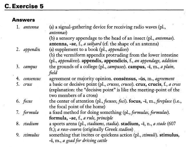 02Latin2019: 18 Chapter Word Study Answers