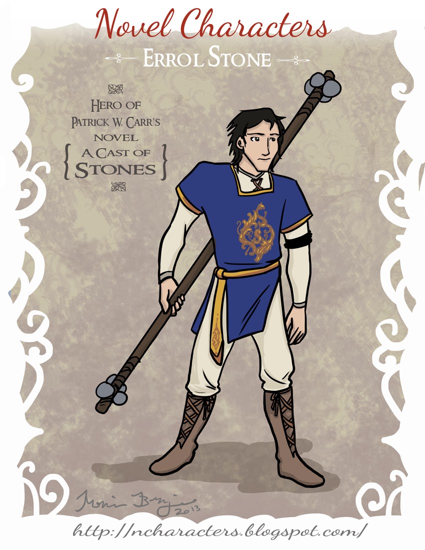 Novel Characters: Errol Stone from A Cast of Stones by Patrick W. Carr