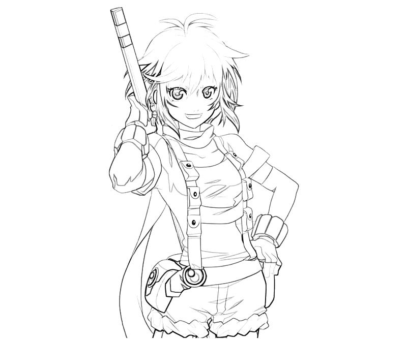 Tales of Graces F Pascal Cute | How Coloring