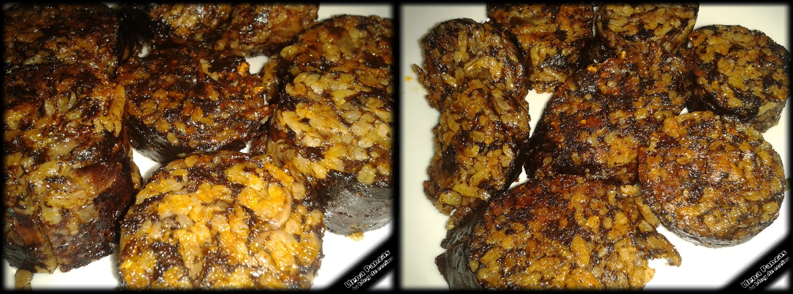 LlenaPanzas, tu blog de cocina.: Morcilla de Arroz (Morcilla de burgos)