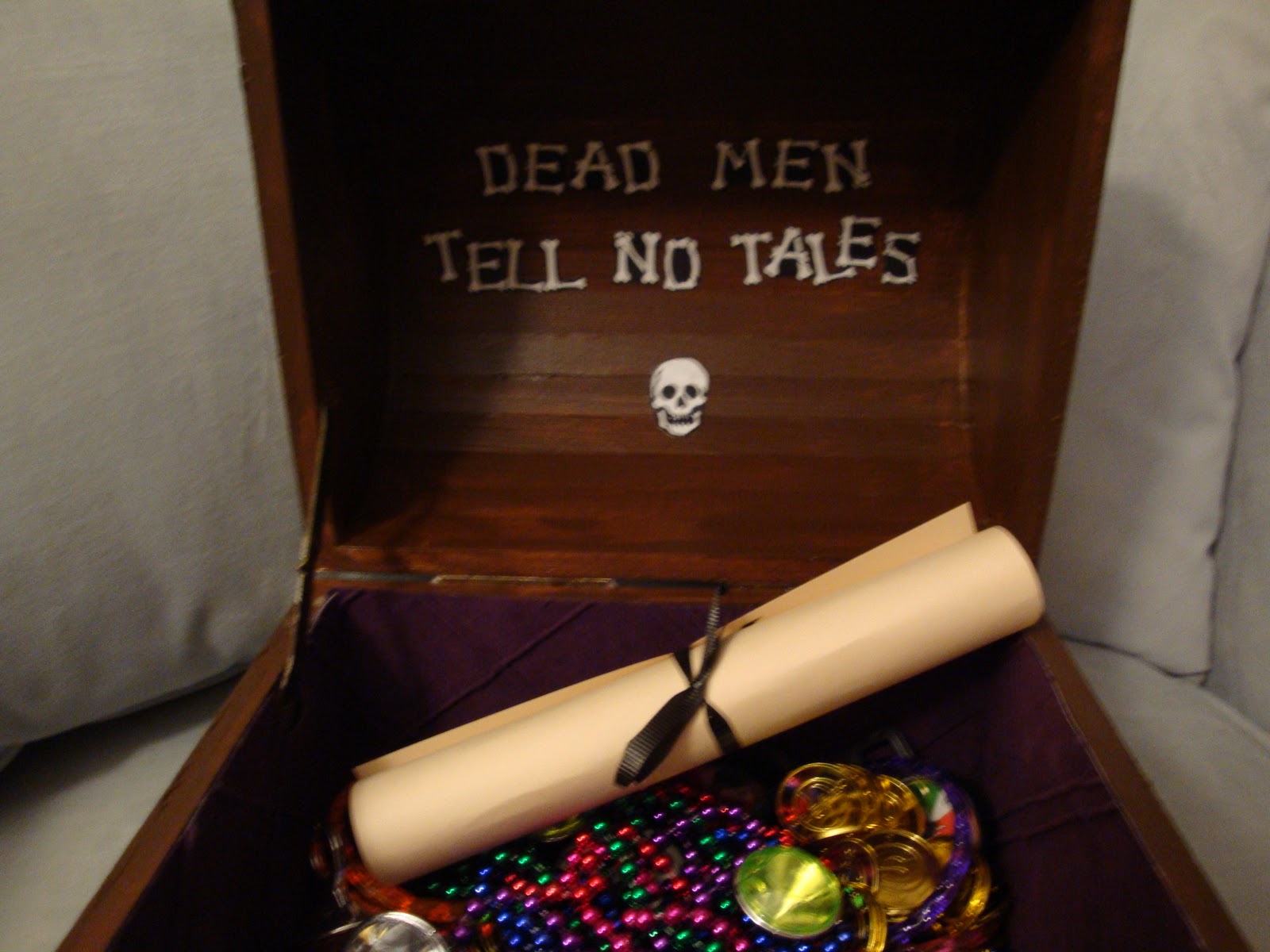 The serial crafter: Zach's Treasure Chest