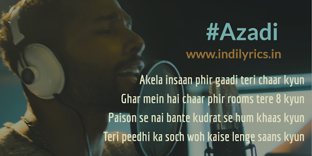 Azadi | Gully Boy | Full song Lyrics with English Translation and Real ...