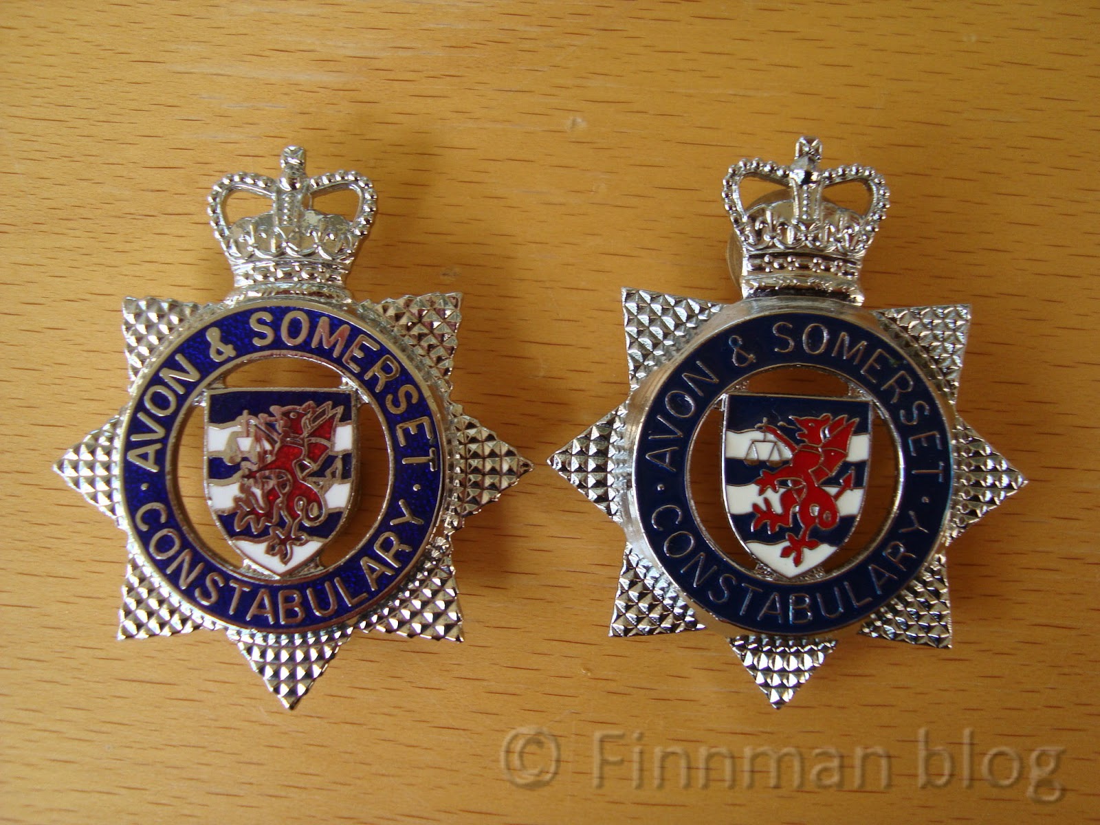 Avon & Somerset Constabulary: Cap Badges