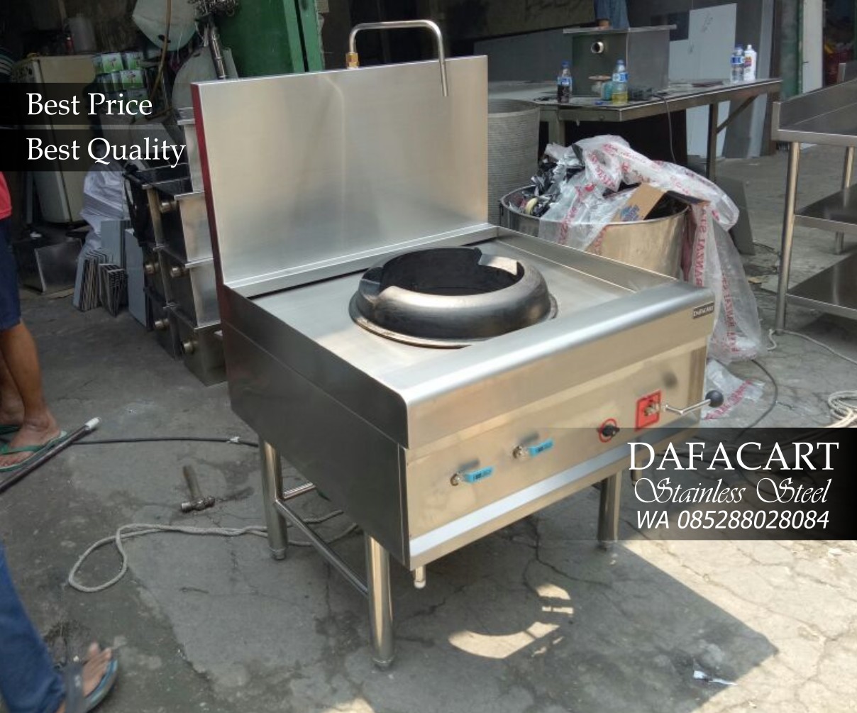 DAFACART Stainless Steel: Gas Kwali Range 1 Burner / Kompor Gas Tungku ...